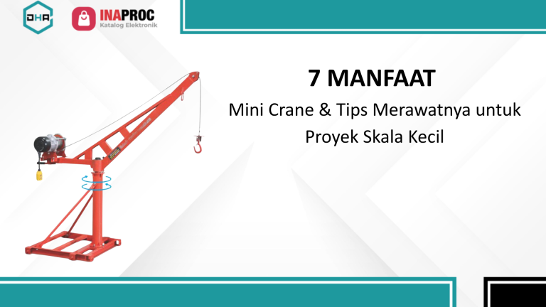 7 Manfaat Mini Crane & Super Tips Merawatnya